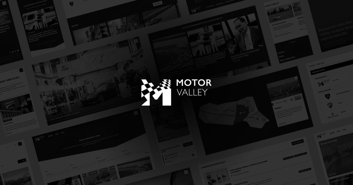 È online il nuovo sito della Motor Valley